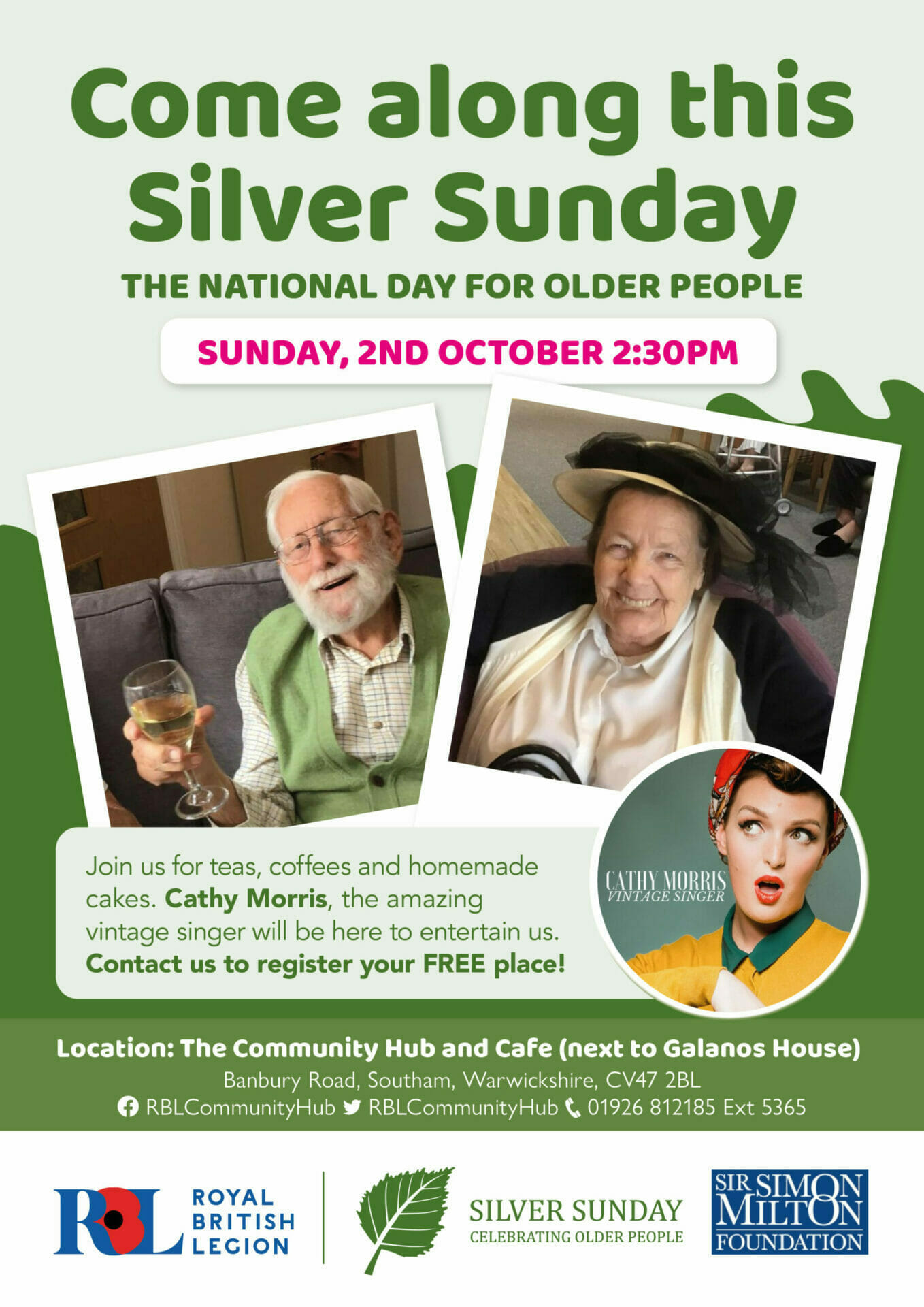 Silver Sunday Afternoon Tea | Silver Sunday